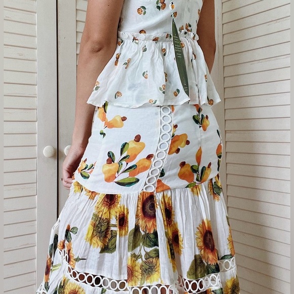 FARM Rio | Dresses | Farmrio Sunflower Dress | Poshmark